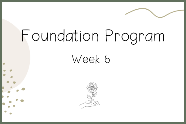 Week 6 Learning Platform - Little Minds Blooming