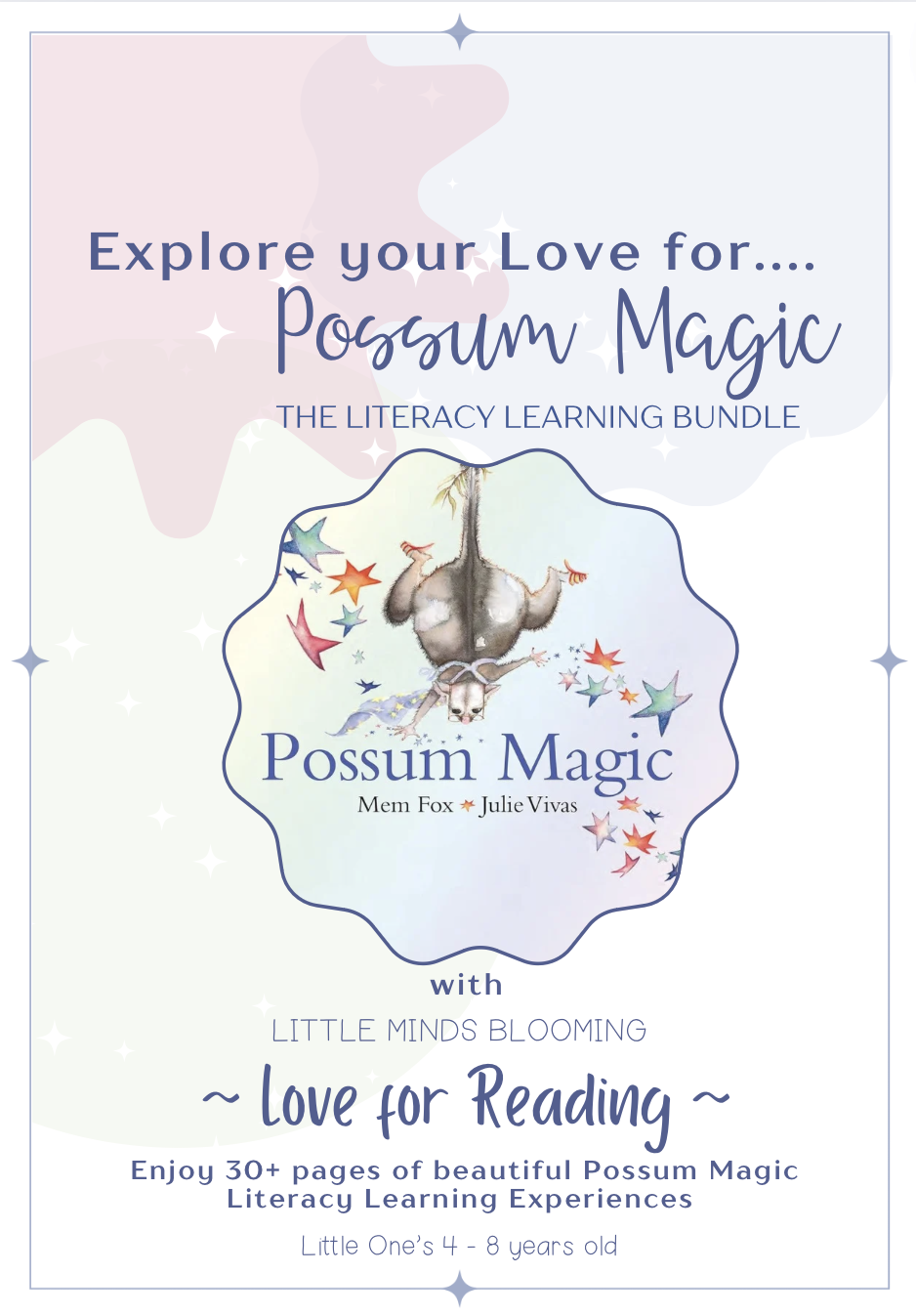 Possum Magic~ The Literacy Learning Bundle - Little Minds Blooming